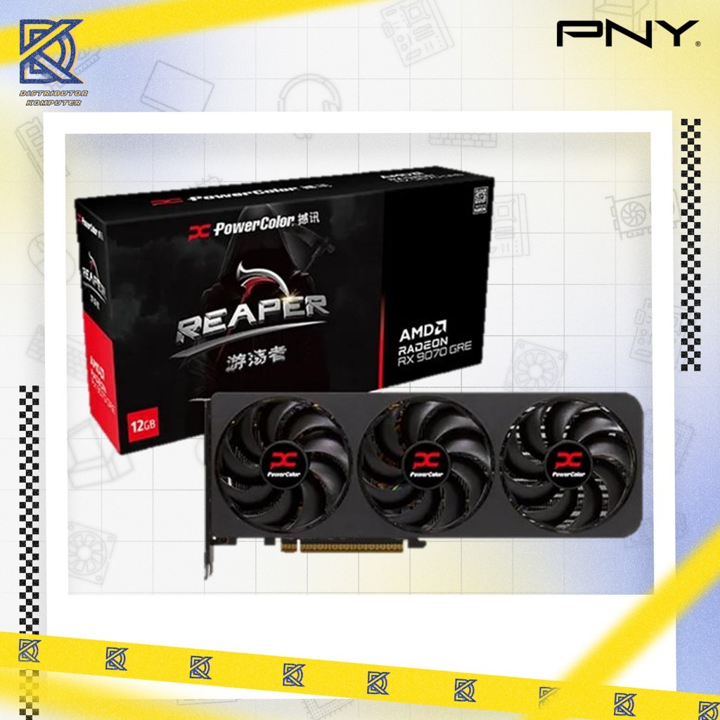 Jual POWERCOLOR VGA AMD RADEON RX 9070 GRE REAPER 12GB GDDR6 | Shopee ...