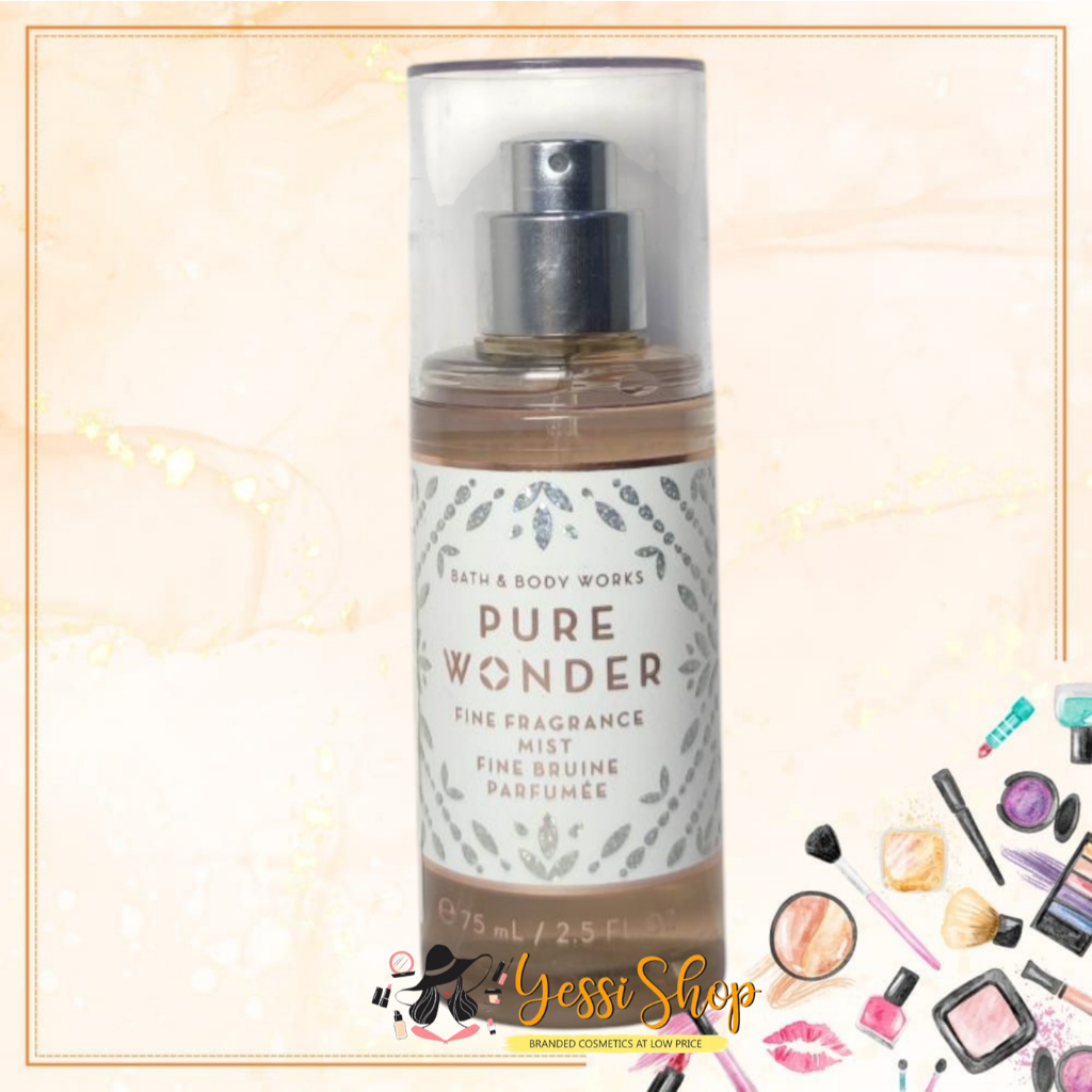 Jual BATH & BODY WORKS PURE WONDER TRAVEL FINE FRAGRANCE MIST 75ML ...