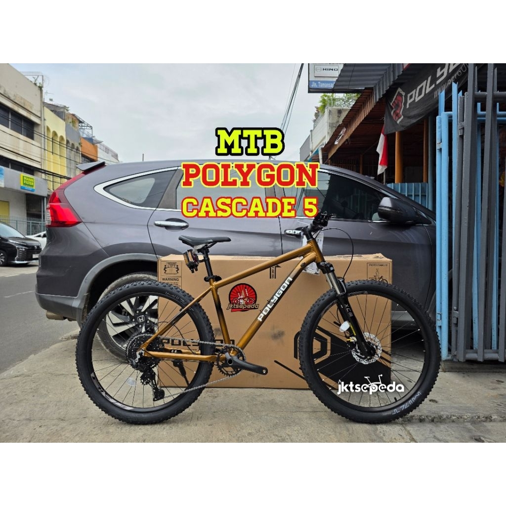 Jual Sepeda Gunung MTB Polygon CASCADE 5 | Shopee Indonesia
