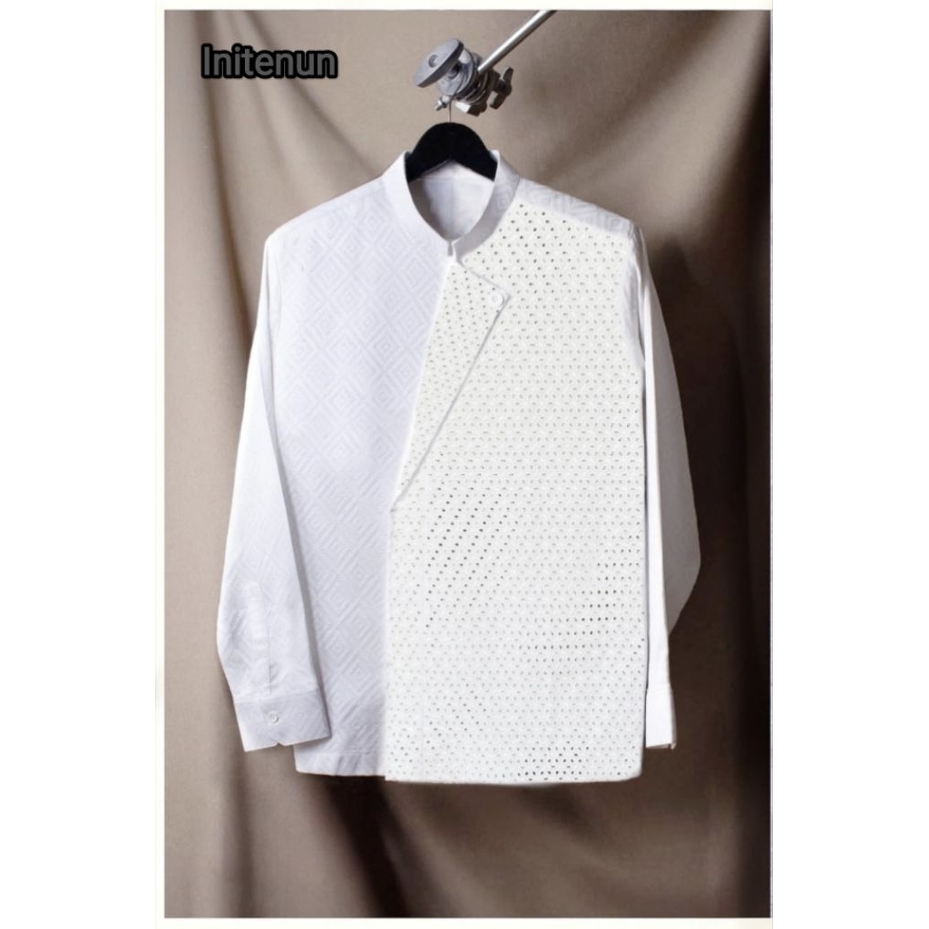 Jual KEMEJA TENUN SONGKET BARON PREMIUM PANJANG MODEL BESCAP INI TENUN ...