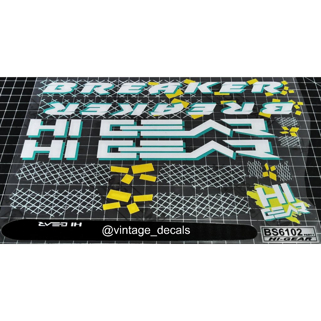 Jual sticker sepeda HI GEAR saratoga sidewinder breaker splash | Shopee ...