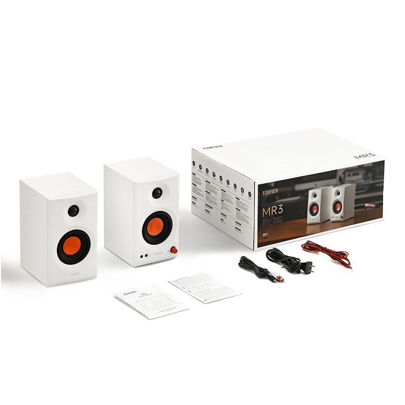 Jual Edifier MR3 Powered Studio Monitor Speakers White | Shopee Indonesia