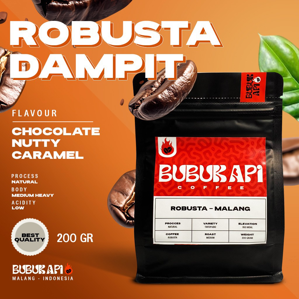 Jual Kopi Bubuk Robusta Dampit Tirtoyudo | Shopee Indonesia