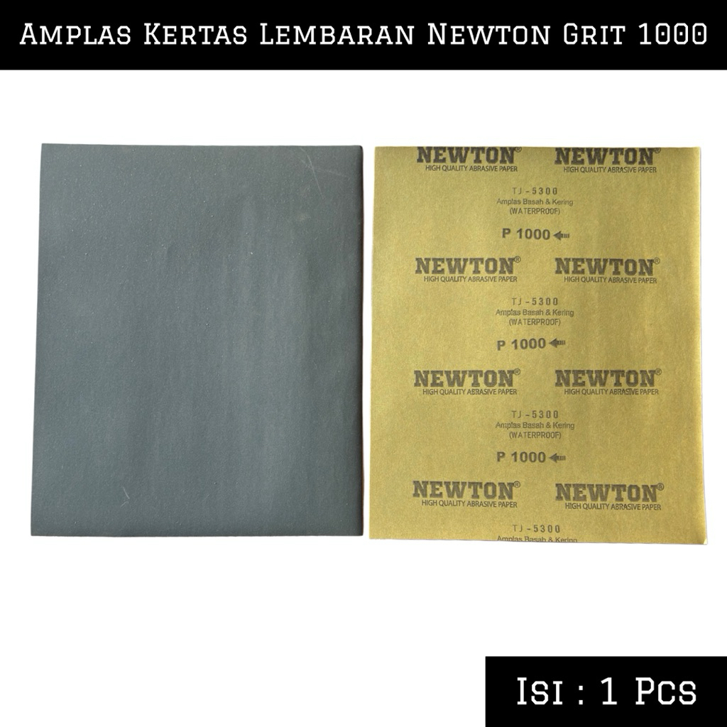 Jual Amplas suci Newton lembaran grit 1000 | Amplas Kertas Lembaran ...