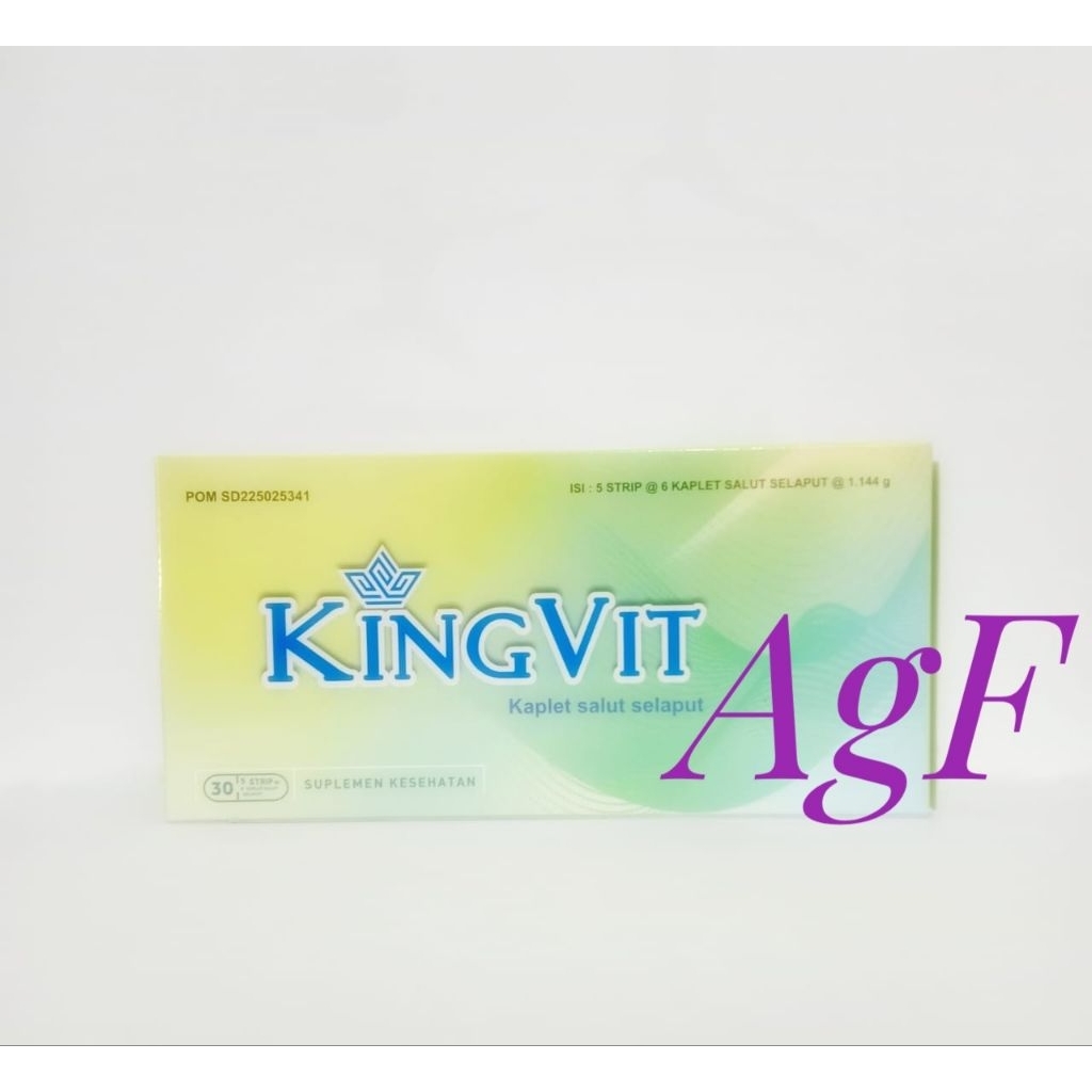 Jual Kingvit Caplet isi 30 (Lapi) | Shopee Indonesia