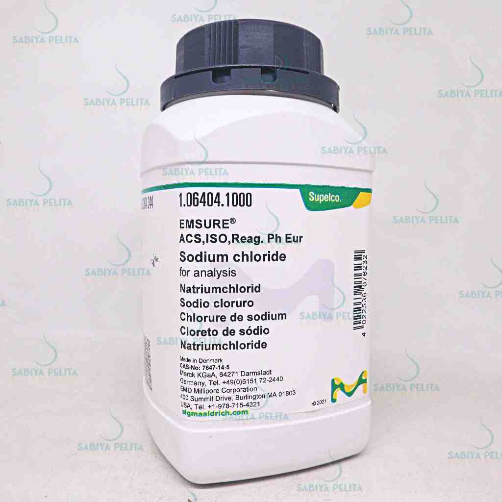 Jual Nacl/ Sodium chl0ride for analysis 1.06404.1000/ Cap. 1 kg ...