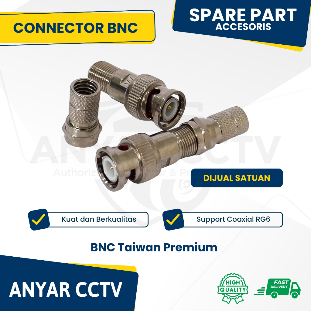 Jual CONNECTOR BNC ASLI TAIWAN 100% GUARANTEE | Shopee Indonesia