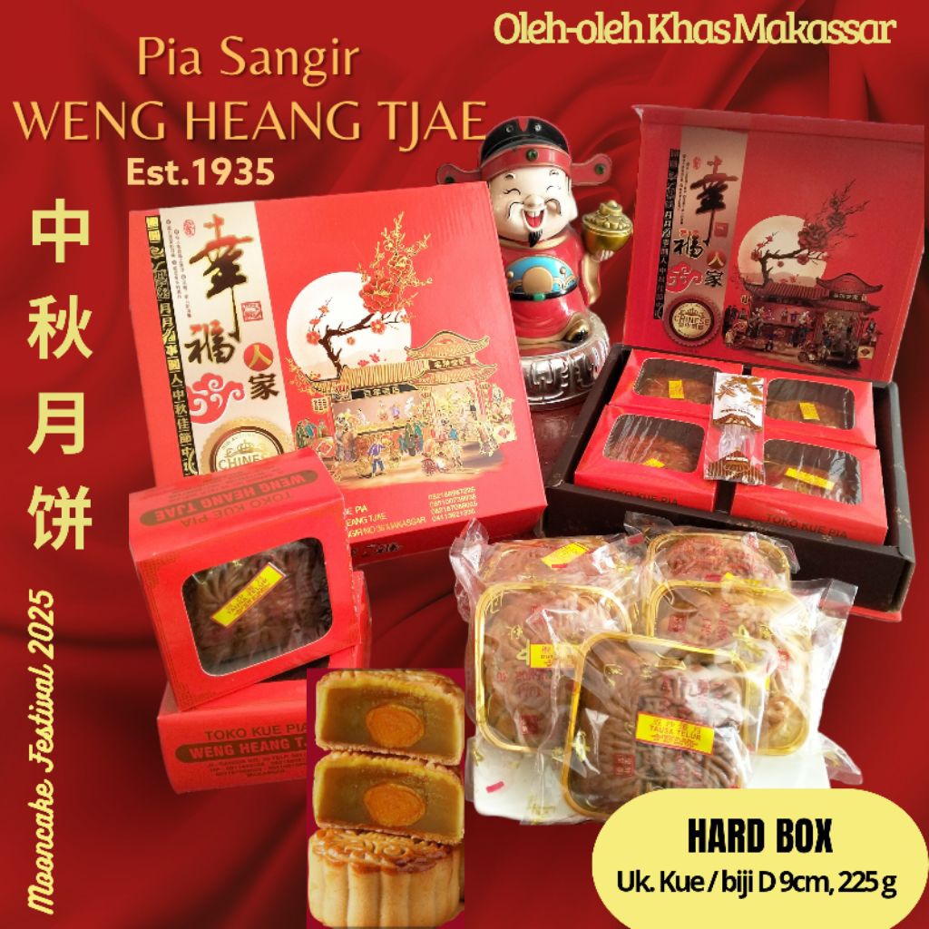 Jual MoonCake Pia Sangir Kue Bulan Isi 4 Biji / Dos | Shopee Indonesia