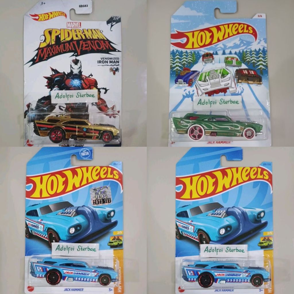 Jual hotwheels hot wheels jack hammer 5 hw wagons factory sealed edisi ...