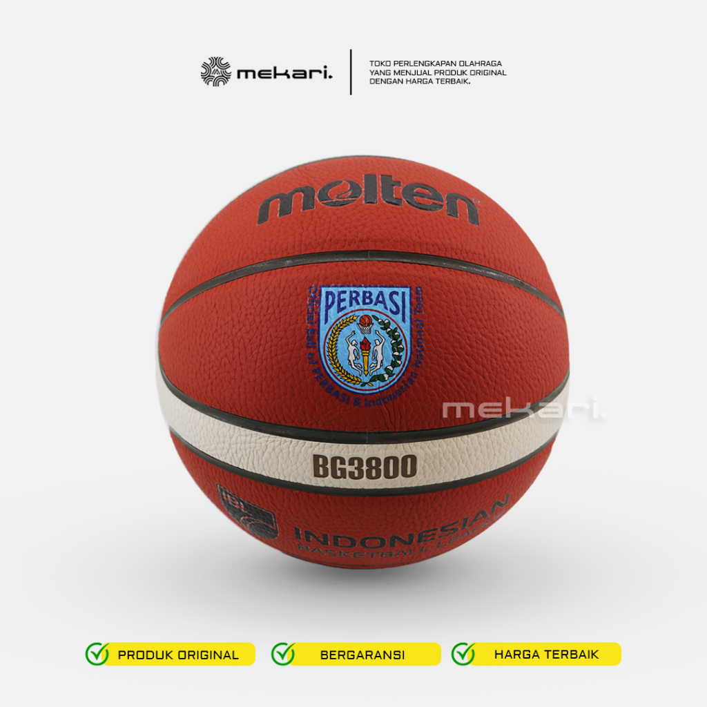 Jual Bola Basket Molten B7G3800 Size 7 ( Indoor/Outdoor ) FIBA APPROVED ( 2023-2027 ) Basket ...