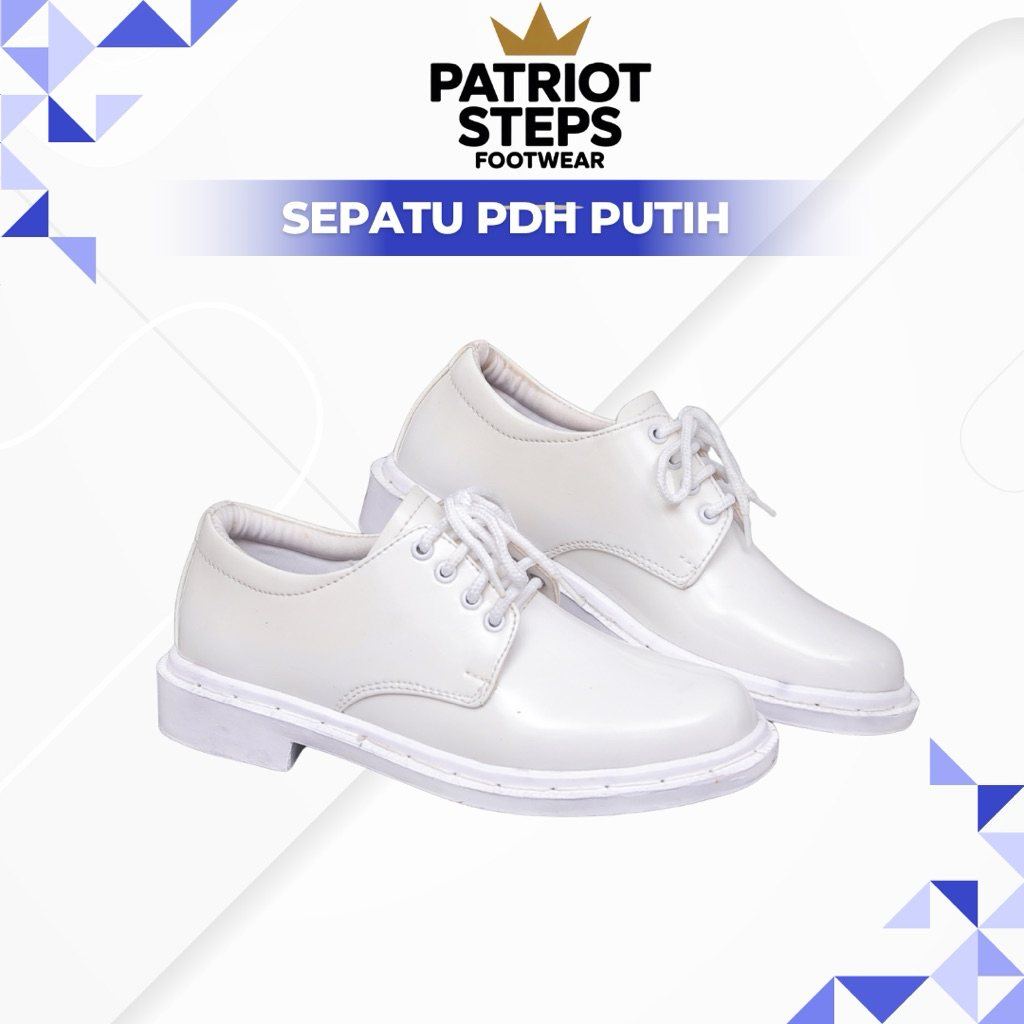 Jual PATRIOT STEPS - Sepatu PASKIBRA Sepatu PDU TNI AL Sepatu Upacara ...
