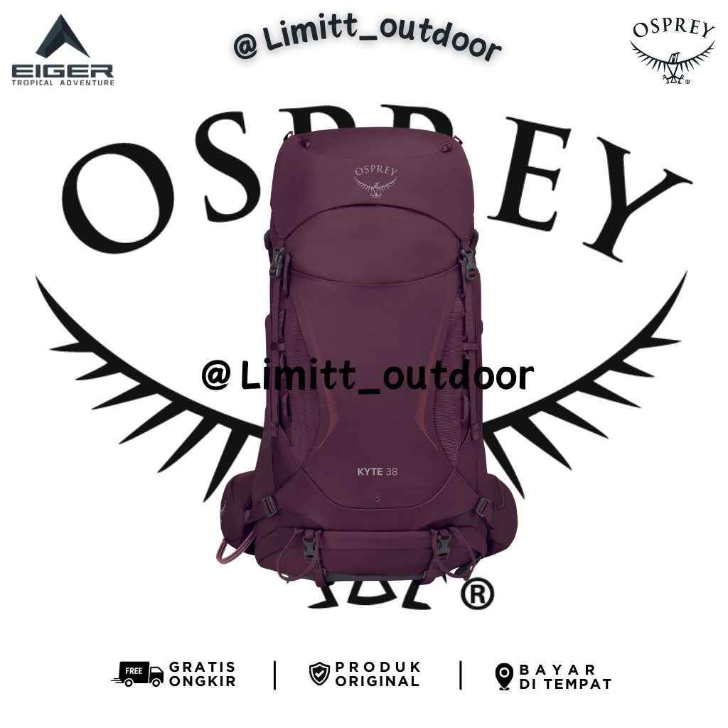 Jual CARRIER OSPREY KYTE / KESTREL S23 GARANSI RESMI LENGKAP DAN ...