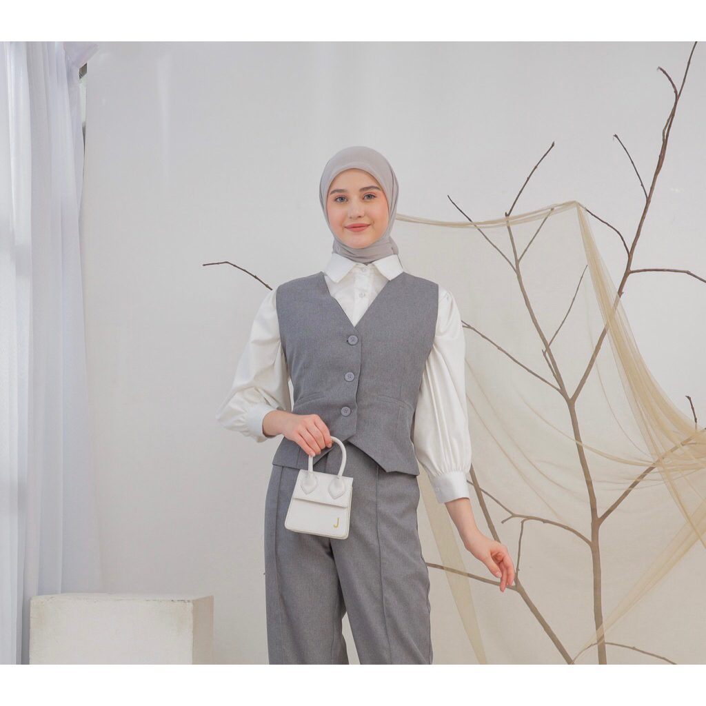 Jual Rompi Wanita Korean Style Kekinian Bahan Semi Woll | Shopee Indonesia