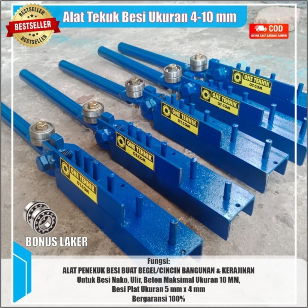 Jual (TERLARIS)ALAT TEKUK BESI Beton besi ulir besi nako alat tekuk ...