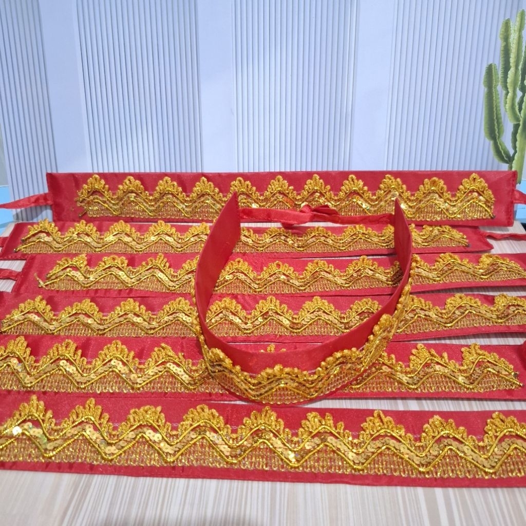 Jual Sortali ikat kepala adat Batak Penari & Pengantin Dewasa | Shopee ...