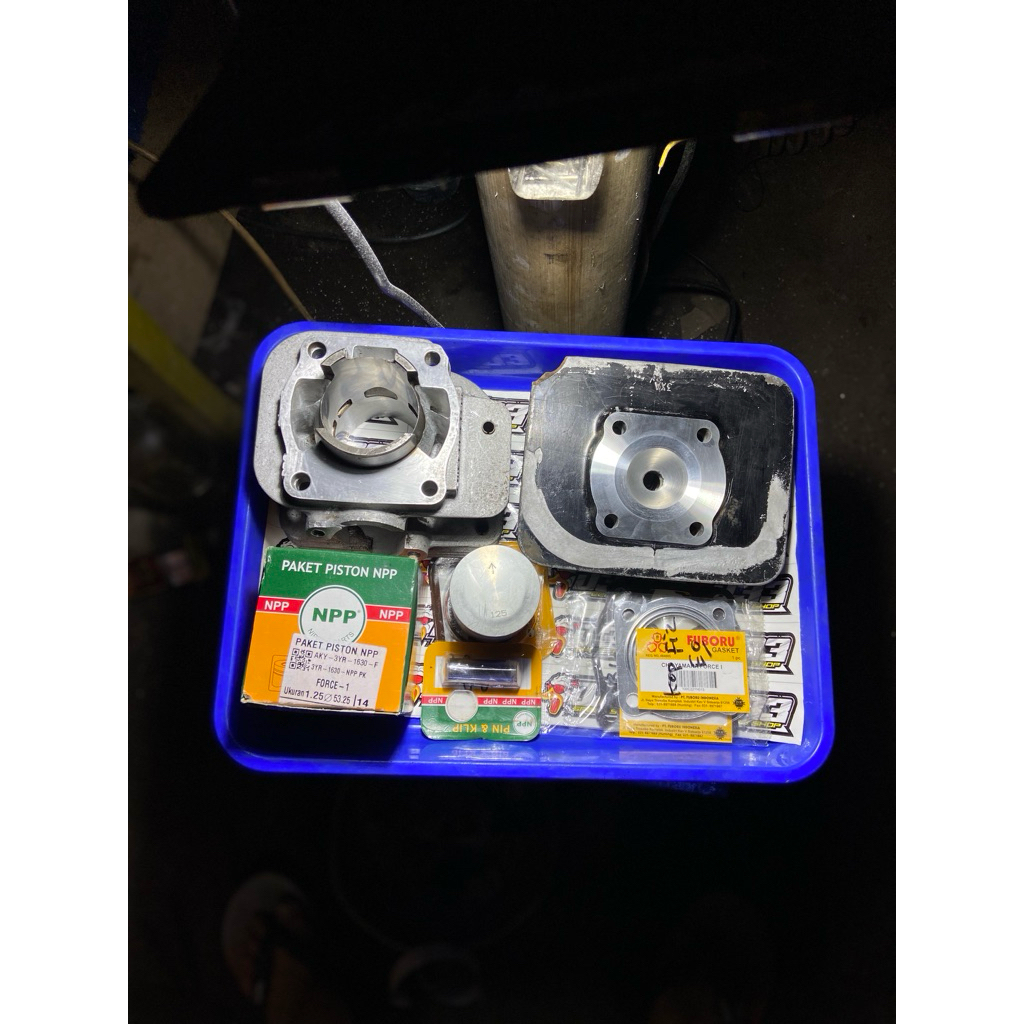 Jual paket bore up yamaha fizr/force1 116cc&125cc | Shopee Indonesia