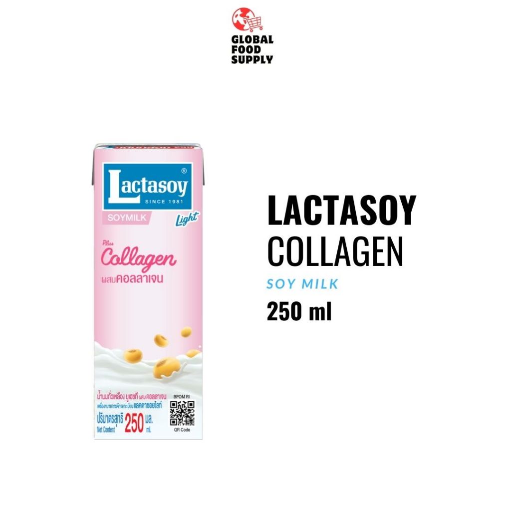 Jual [TERMURAH] Lactasoy Soy Milk Collagen 250 ml | EXP 02/12/2025 ...
