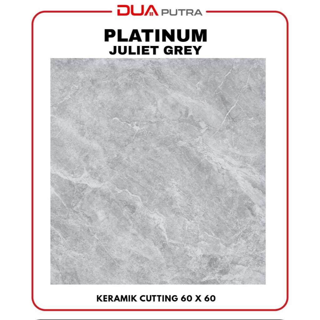 Jual Platinum Juliet Grey atau Cream 60x60 Glossy CUTTING /KERAMIK ...