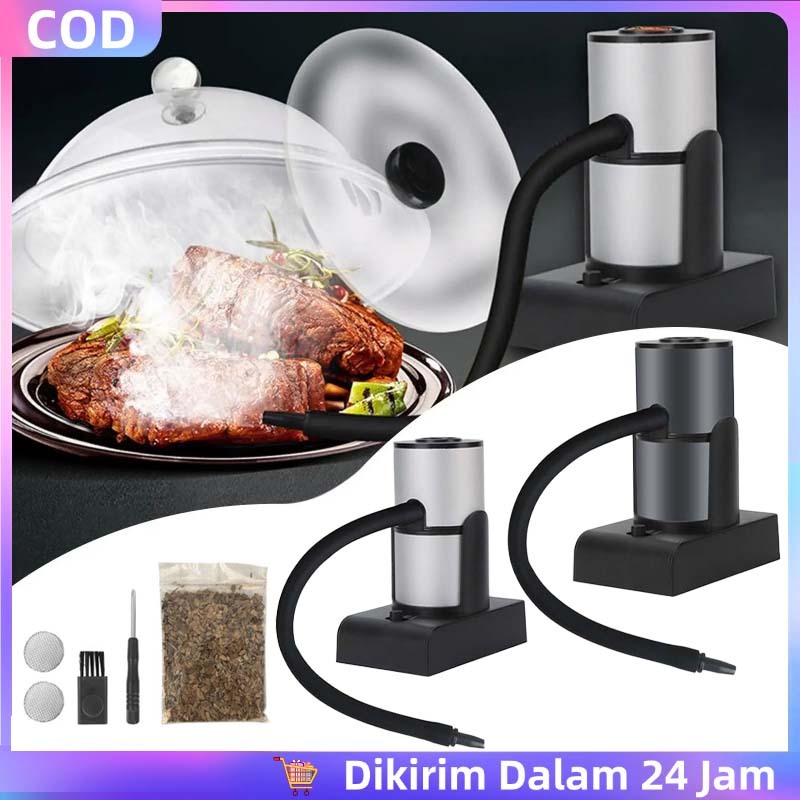 Jual Alat Asap Makanan Portable Food Smoker Gun Mesin Smoking Infuser ...