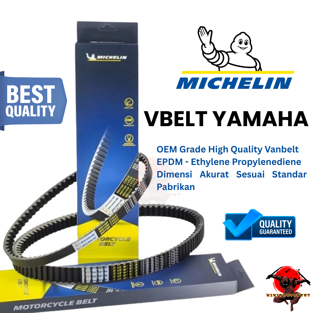 Jual Vanbelt Michelin V-Belt Nmax New / Aerox / Mio / Freego / Fino ...