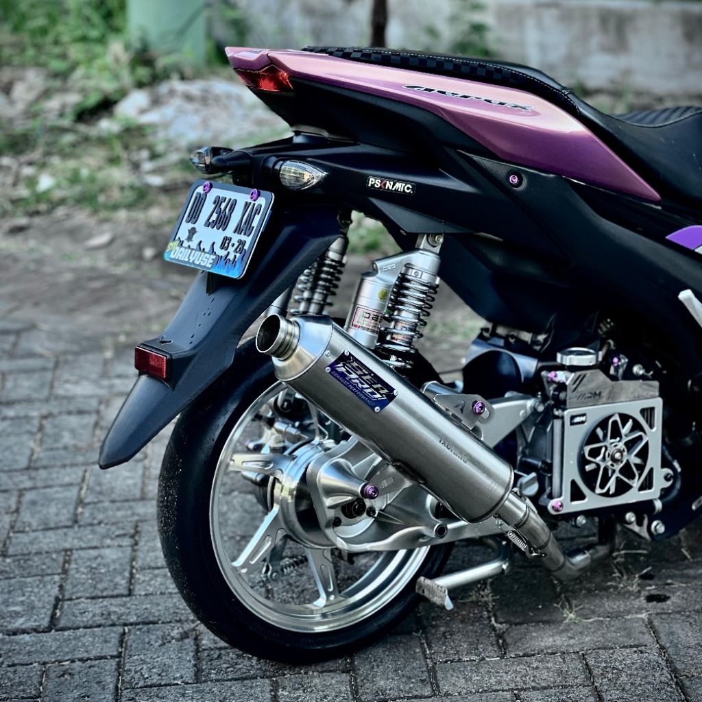 Jual Knalpot Standar Racing 4inch outlet 50 inlet 38 Aerox old Aerox ...