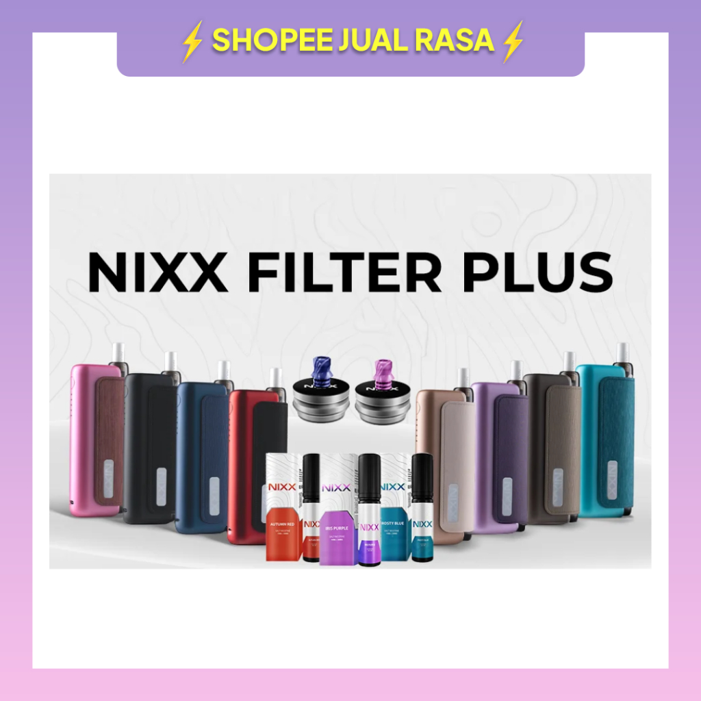 Jual Device Nixx Filter Plus Pod Kit Bundling Liquid 15ml By JVS x ...