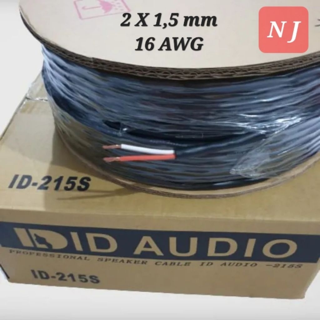 Jual Kabel Speaker ID AUDIO ID-215 S per roll (100 meter ) | Shopee ...