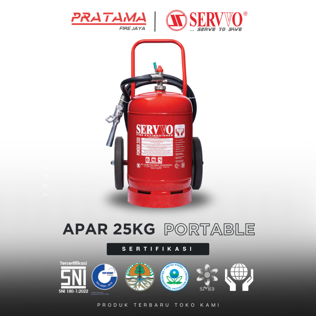 Jual APAR 25KG SNI ABC POWDER SERVVO | Shopee Indonesia