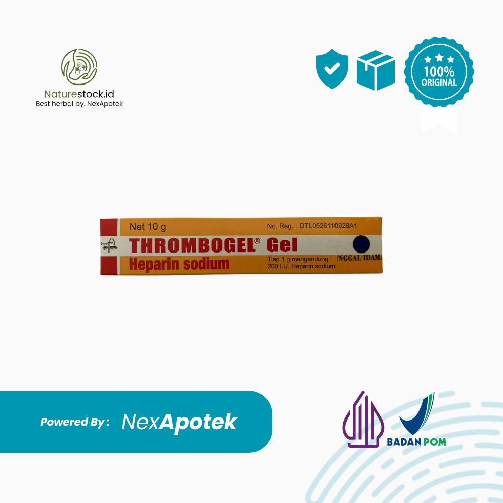 Jual Thrombogel Gel Membantu Mengatasi Memar (10 Gram) | Shopee Indonesia