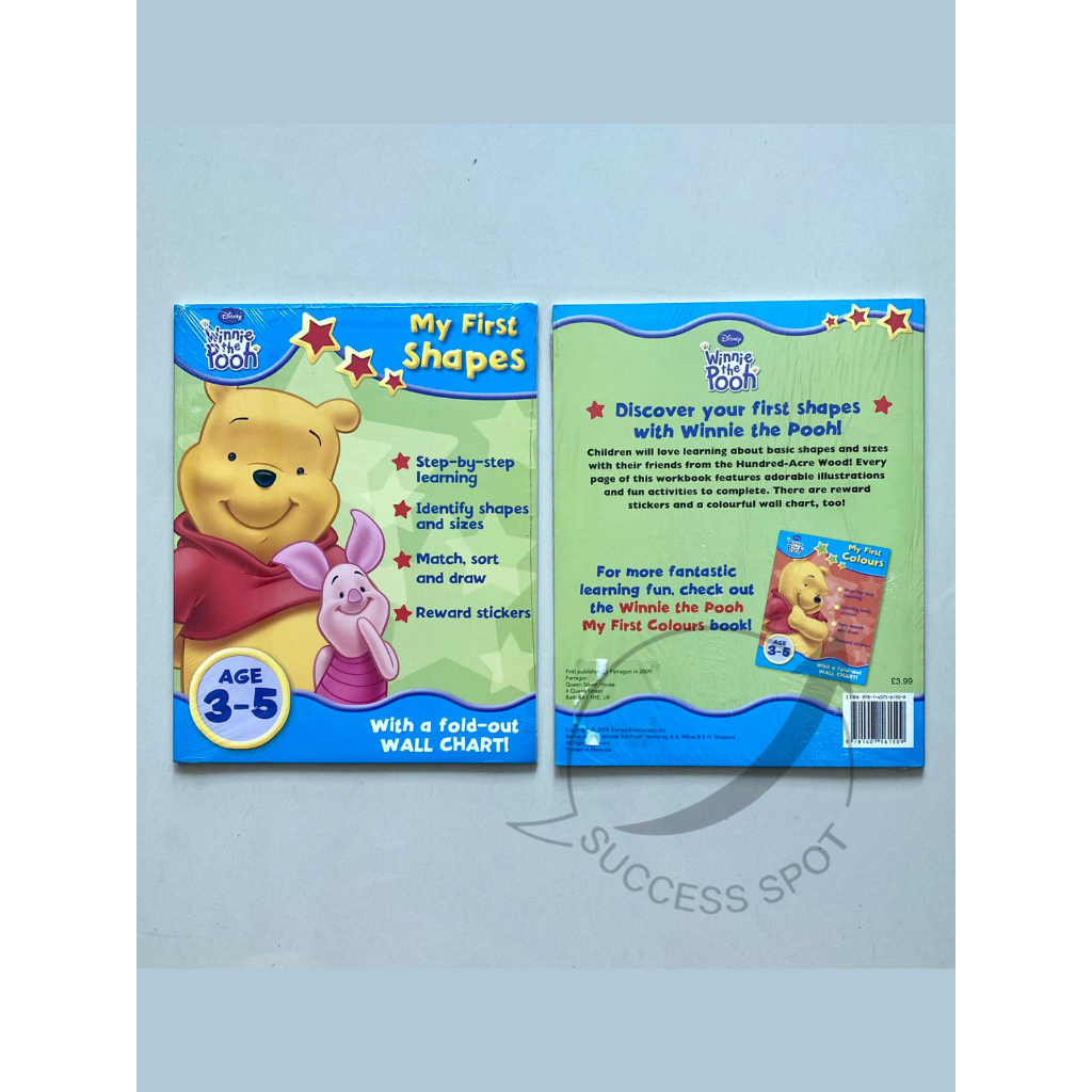 Jual My First Shapes Learning Stickers Book Anak PAUD TK 3-5 Tahun ...