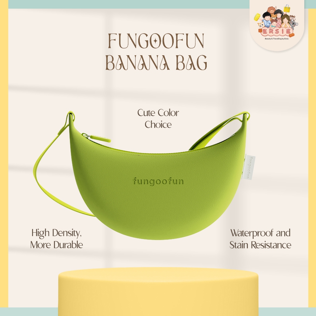 Jual Fungoofun Banana Bag | Tas Selempang Bahan Silikon Anti Air ...