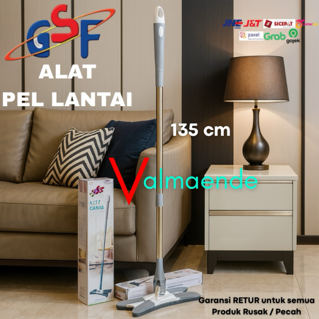 Jual Pel Lantai Otomatis Alat Pel Lantai X GSF 813 Pembersih Lantai Mop ...