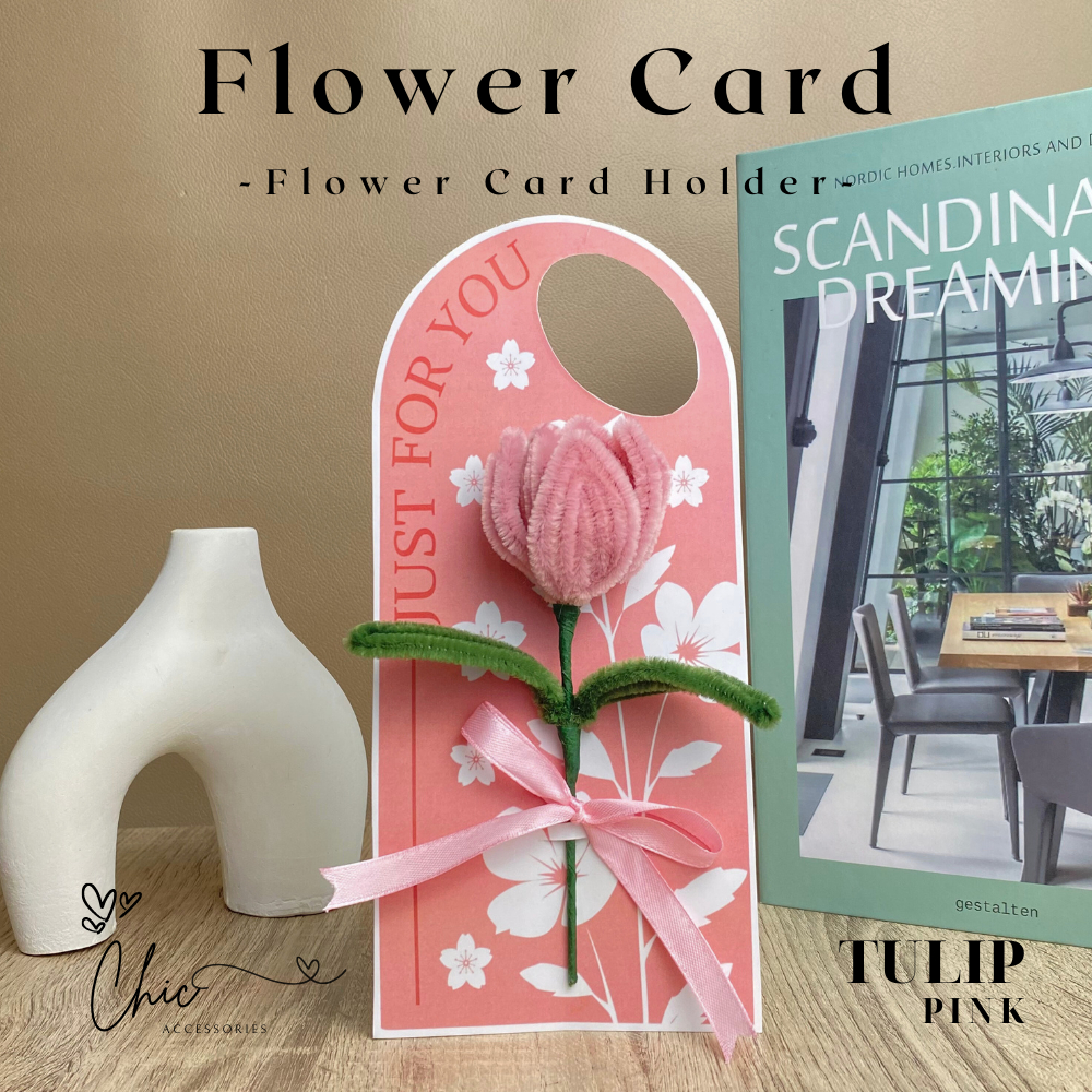 Jual FLOWER CARD HOLDER DIY Buket bunga aesthetic lucu berbagai bentuk ...