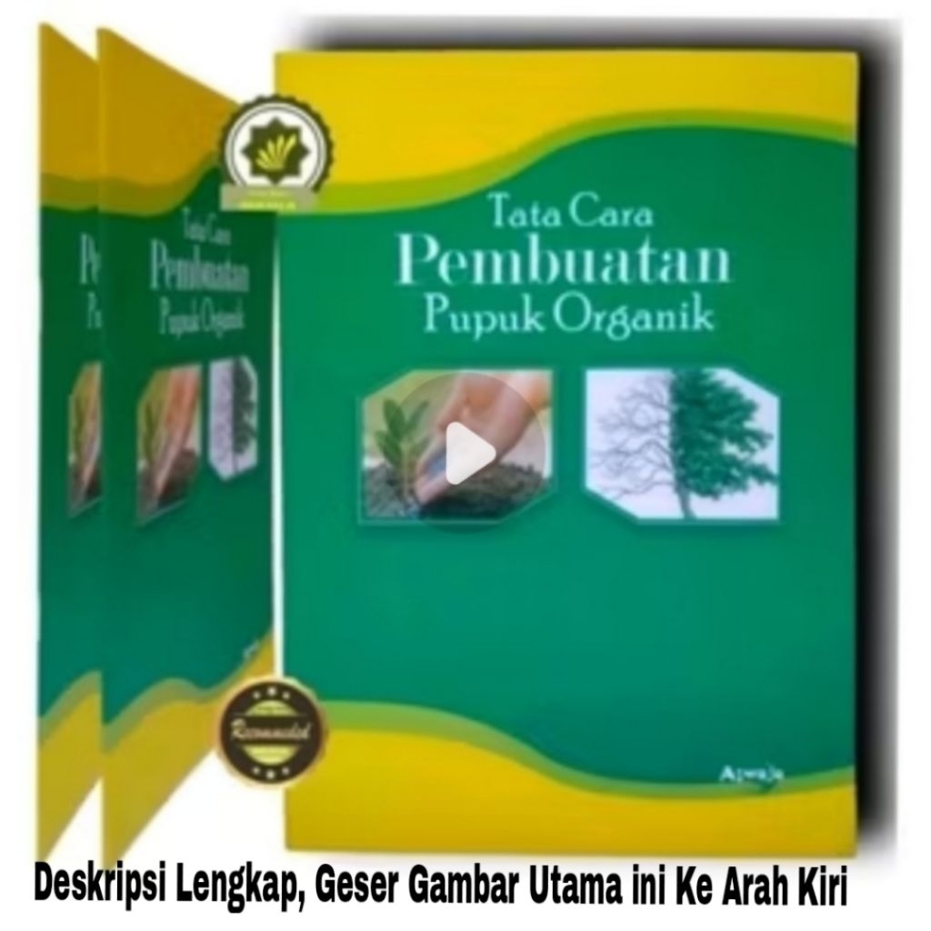Jual Buku TATA CARA MEMBUAT PUPUK ORGANIK Cara Pembuatan Pupuk Organik ...