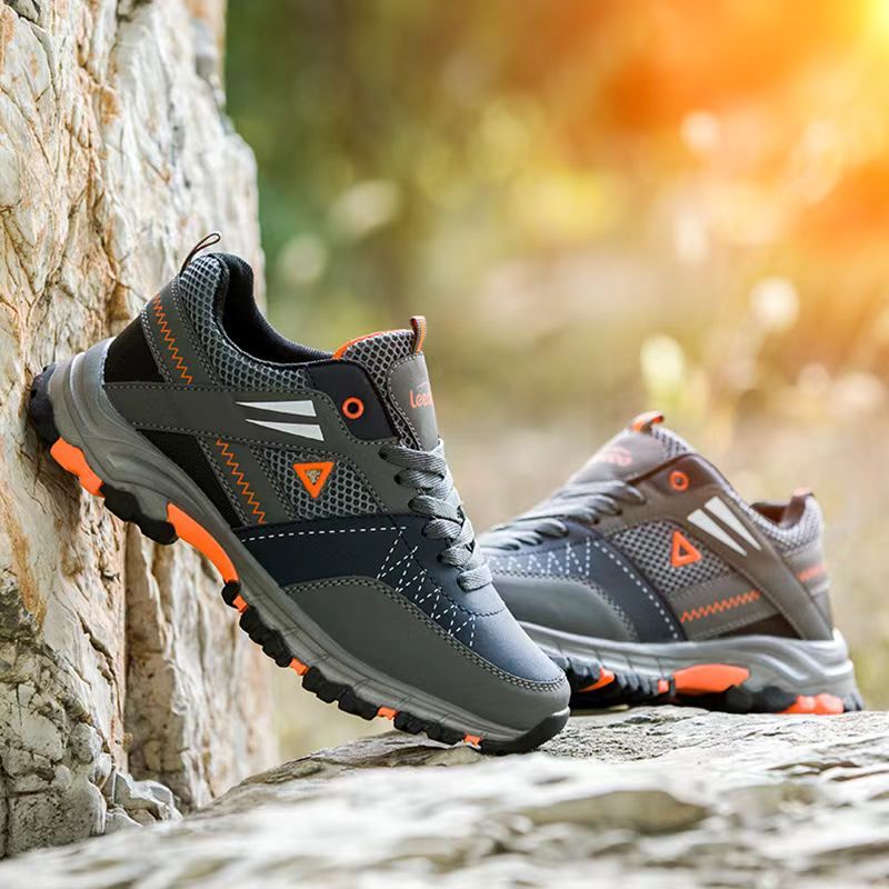 Jual Highland Sepatu Olahraga Pria Sneakers Outdoor Sepatu Hiking Gunung Cowok Tahan Air ...