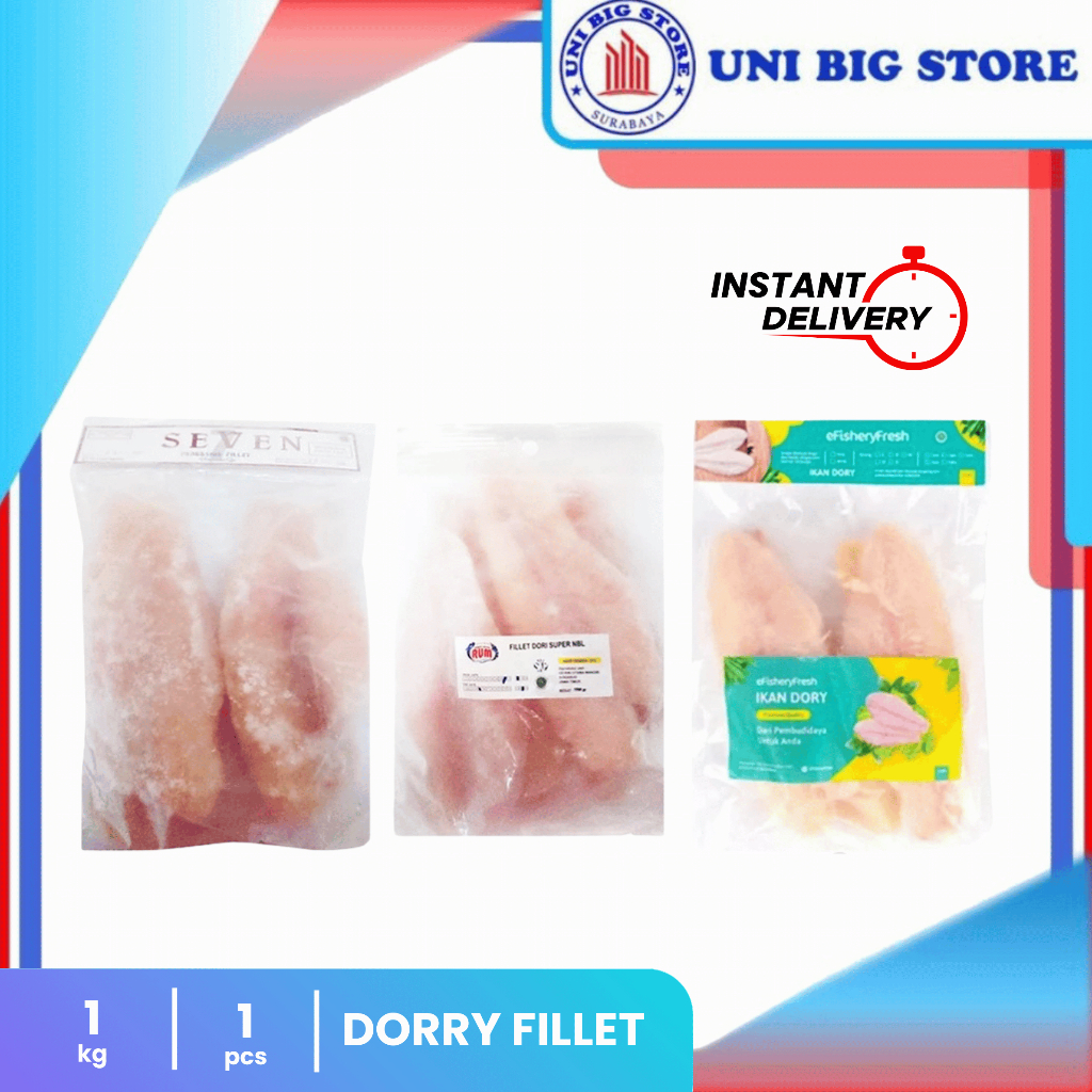 Jual Filet Ikan Dori Dorry Fish Fillet Dory Frozen 1 kg Kualitas ...