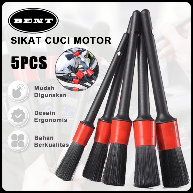 Jual 【5PCS】Sikat Cuci Mobil motor Kuas Mobil Kuas Motor Interior Celah ...