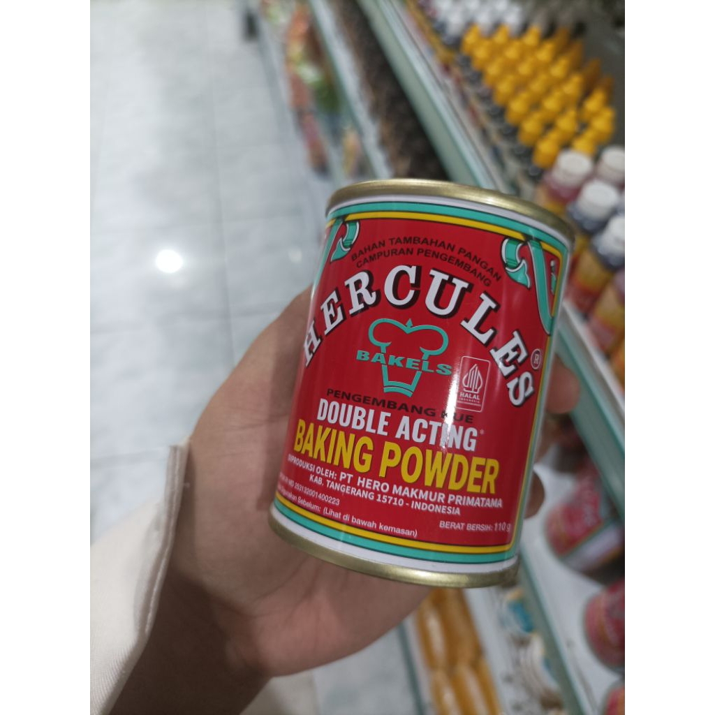Jual Hercules Double Acting Baking Powder 110g | Shopee Indonesia
