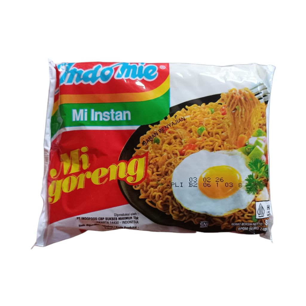 Jual Mie Goreng Indomie Original Mi Indomi 80gr Fried Noodle | Shopee ...