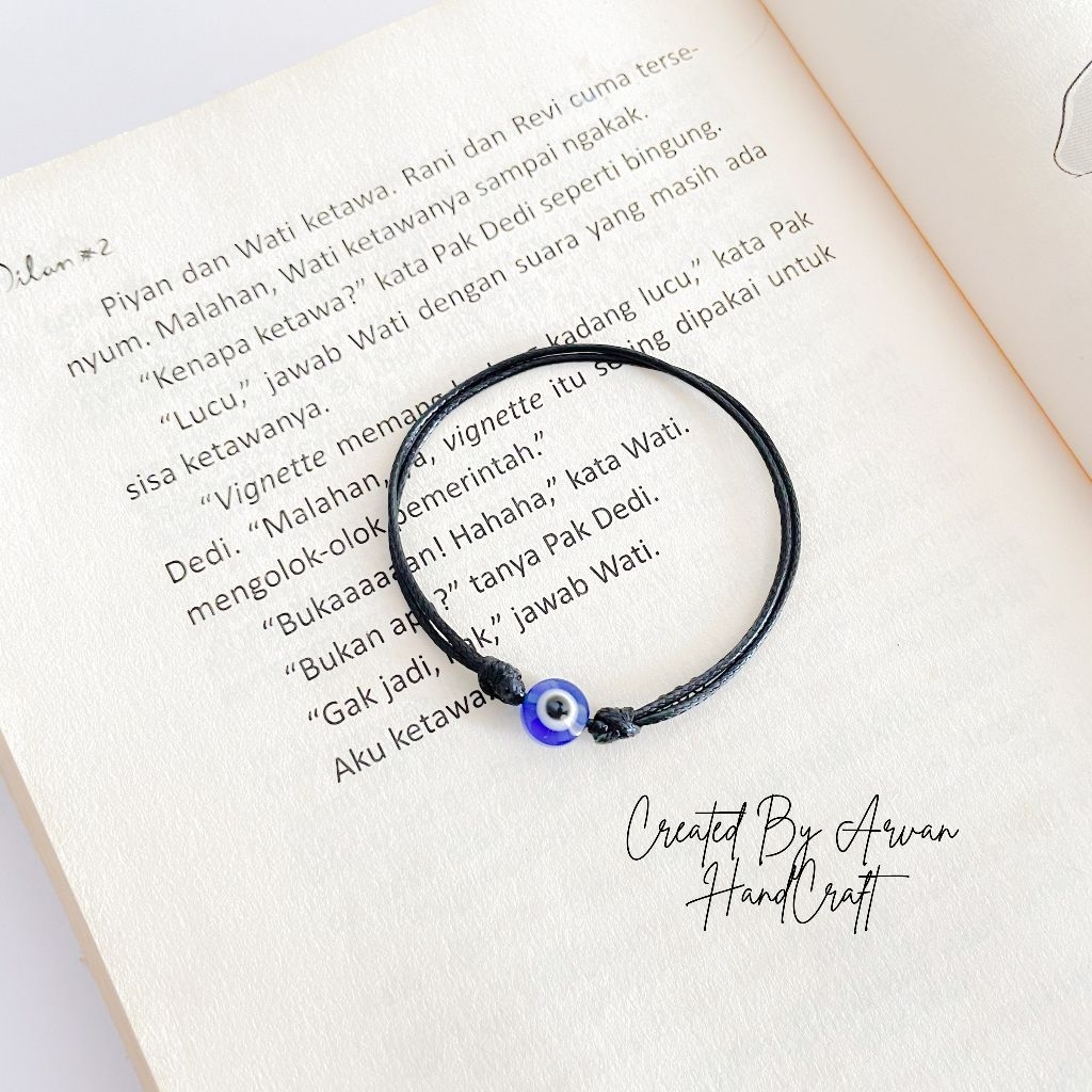 Jual Gelang Devil Eye Model Simpul // Gelang Mata Dewa Model Simpul // Evil Eye Bracelet ...