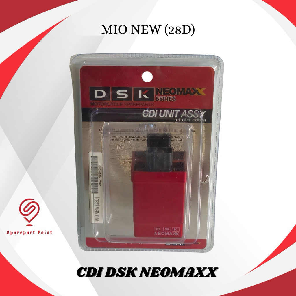 Jual CDI RACING MIO NEW 28D NO LIMIT DSK ORIGINAL CDI UNIT ASSY ...