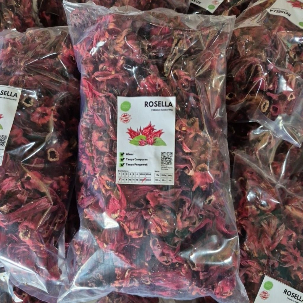 Jual Teh Bunga Rosela Rosella kering 100 Gram | Shopee Indonesia