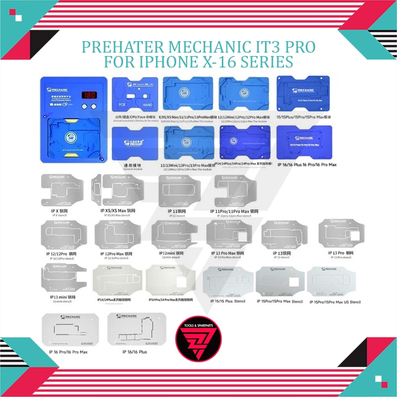Jual Preheater Mechanic IT3 Pro 220V Original X-16 PROMAX / Preheater ...
