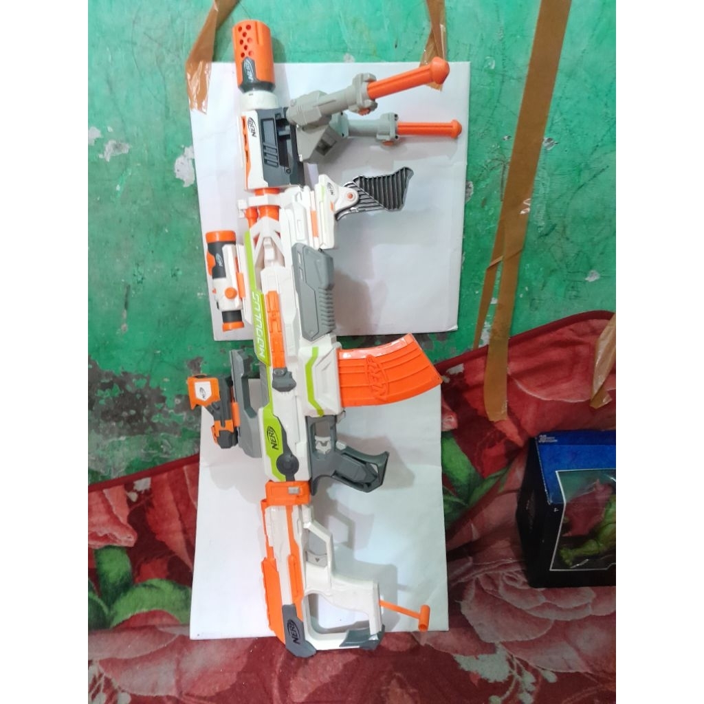 Jual NERF MODULUS ECS 10 Full Upgrade | Shopee Indonesia