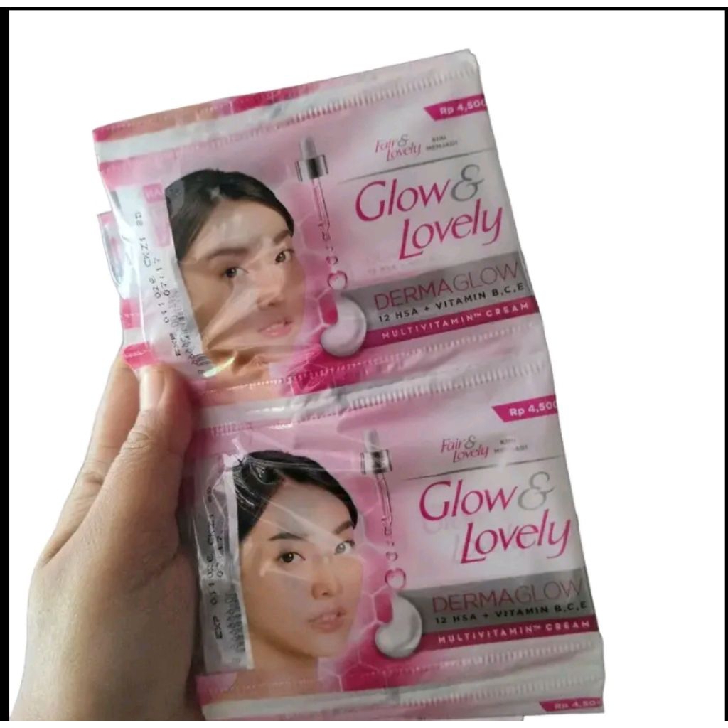 Jual fair& lovely glow cream sachet 9ml x12 sachet(serenceng) | Shopee Indonesia