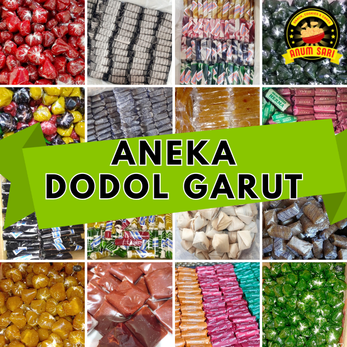Jual ANEKA DODOL GARUT 1KG 500g / Dodol Warna, Dodol Kacang Cokelat ...