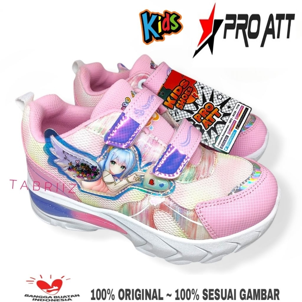 Jual Sepatu PRO ATT Karakter Anak Sepatu Sekolah Anak Perempuan TK PAUD ...