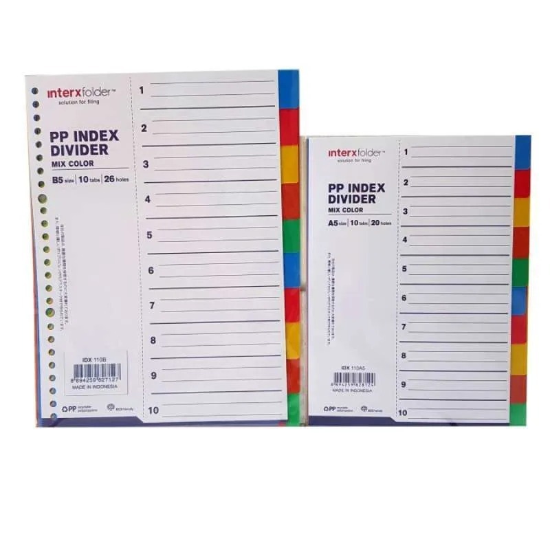 Jual Pembatas Binder Devider Inter X Folder | Shopee Indonesia