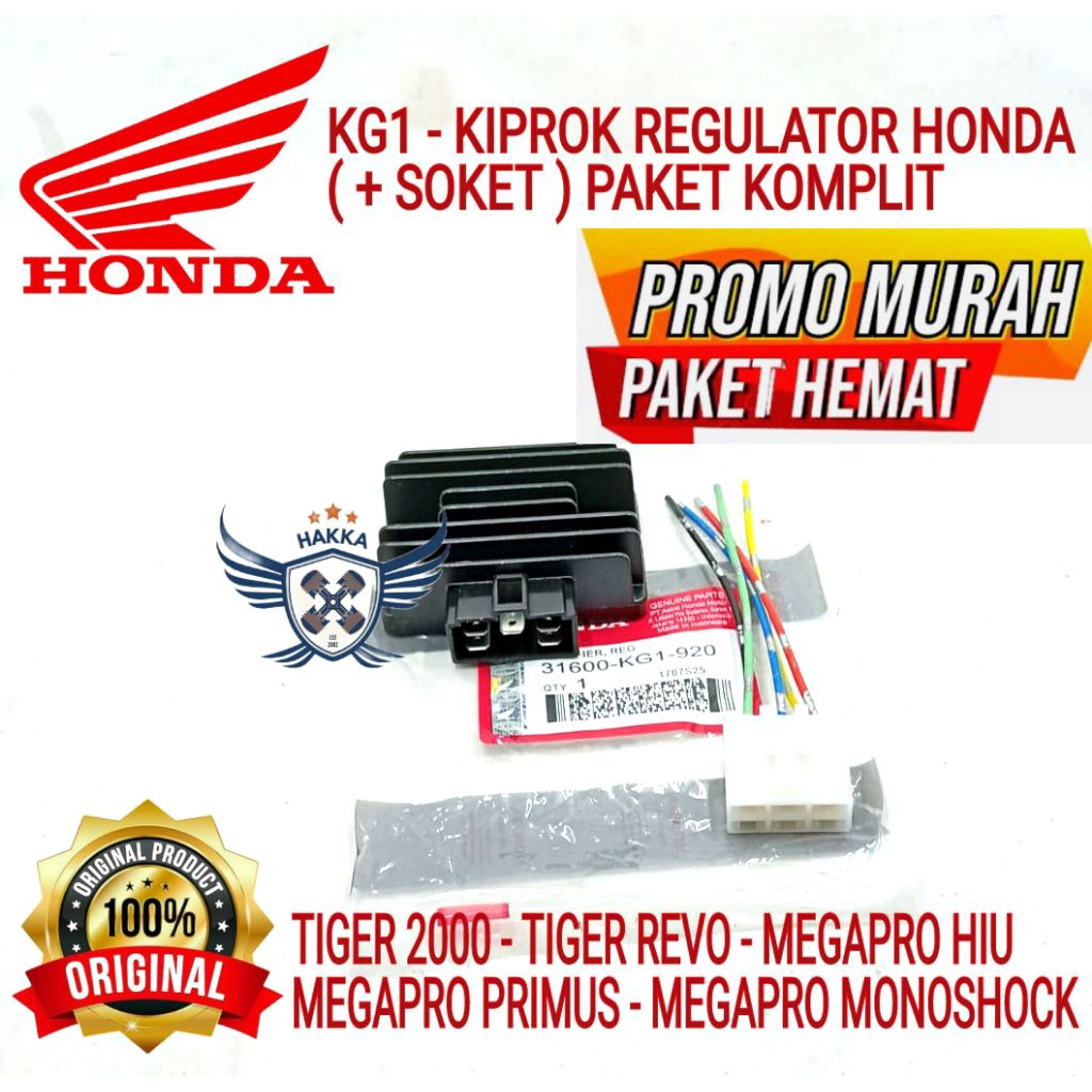 Jual KG1 ORIGINAL KIPROK + SOKET HONDA TIGER 2000, KIPROK HONDA TIGER ...