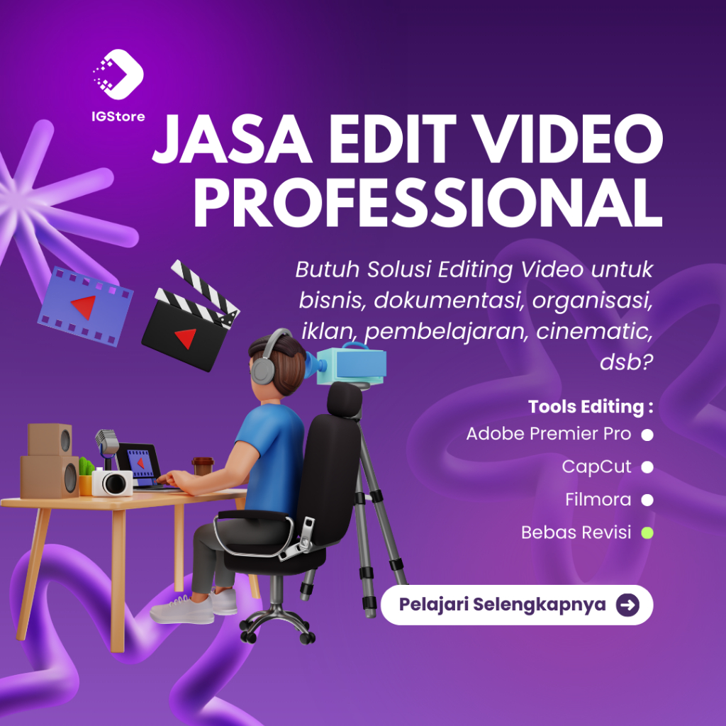 Jual EDITING VIDEO MURAH DAN PROFESSIONAL | Shopee Indonesia